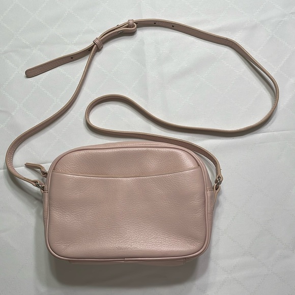 Steven Alan | Bags | Steven Alan Baby Pink Camera Crossbody Bag | Poshmark